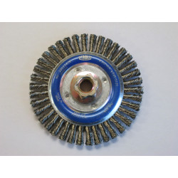 Stringer Bead Wheel 5"x5/8"-11 .020 Wire Stainless