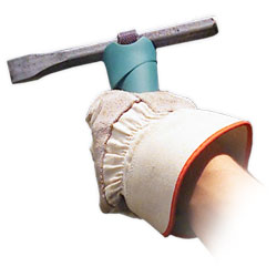 MSA Chisel Grip - 6" - ABS / 10040018 *HANDS-OFF