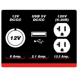 King Canada Inverter Generator (w/ Acc) - 2,000 W - Gas / KCG-2001I ...