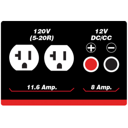 King Canada Generator - 1,800 W - Gas / KCG-1501GX *POWERFORCE