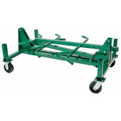 Greenlee Mobile Conduit and Pipe Rack with 603 casters