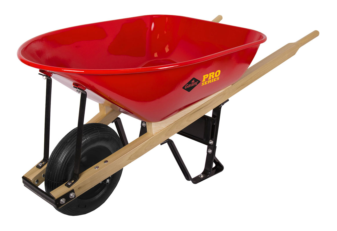 Garant Wheelbarrow - Steel - 6 cu. ft. / Pro Series