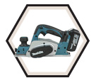 Makita Planer LXT - 3-1/4" - 18V Li-Ion / DKP180 Series