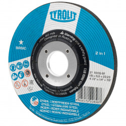 Tyrolit Grinding Wheels - BASIC* 2 in 1 / Type 27