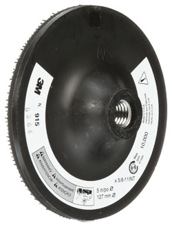 3M Disc Pad Holder - Plastic - 5" Dia. / 915 *HOOKIT