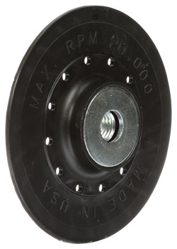 3M 3M™ Fibre Disc Back-Up Pad With Retainer Nut, 5 in x 5/8-11