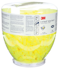 3M Ear Plugs - Foam - Roll-Down - Uncorded - 33 NRR / 391-1004 *YELLOW ...