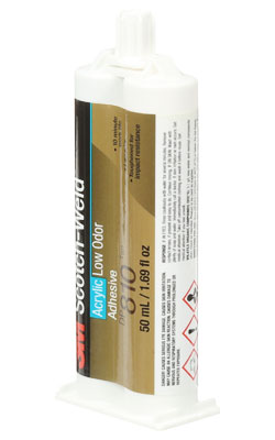 3M Acrylic Epoxy - Metals - Tan - Cartridge / DP810 *SCOTCH-WELD