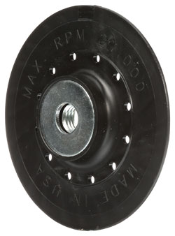 3M 3M™ Fibre Disc Back-Up Pad With Retainer Nut, 5 in x 5/8-11