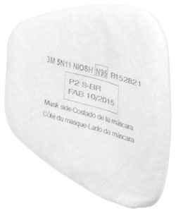 3M Filter - N95 - Disposable / 5N11 (10/BX)