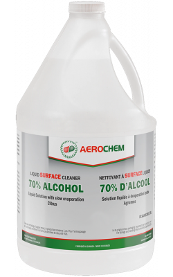 Aerochem Surface Cleaner - 70% Ethyl Alcohol - Clear / FLSANIS Series