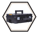 DeWALT Modular Tool Box - Flat Top - Suitcase / DWST17807 *TSTAK®II