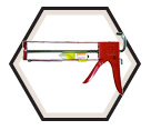 Newborn Brothers Hex Rod Parallel Frame Caulking Gun - 300 mL / 111