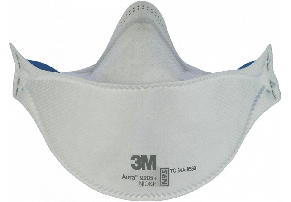 3M Respirator - N95 - Disposable / 9205+ *AURA™